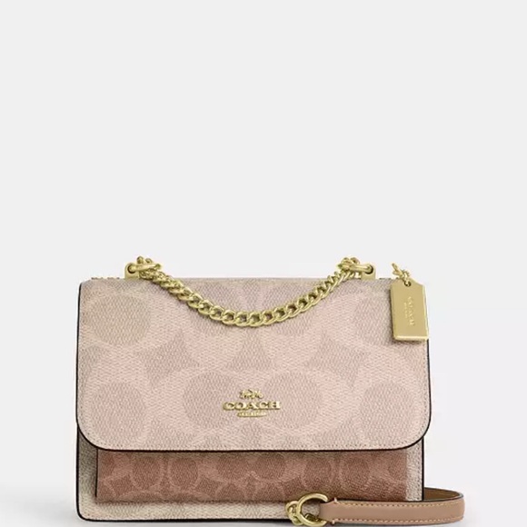 Klare Crossbody In Blocked Signature Canvas